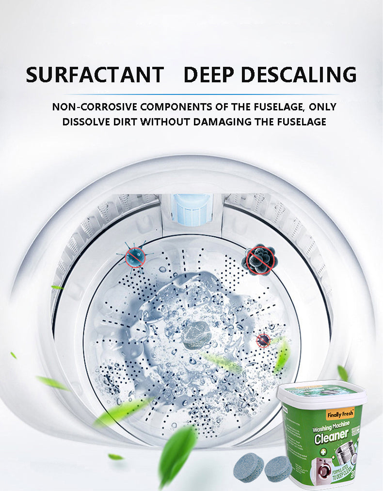 Finally Fresh Washing Machine Cleaner for Front Loaders & Top loaders ...
